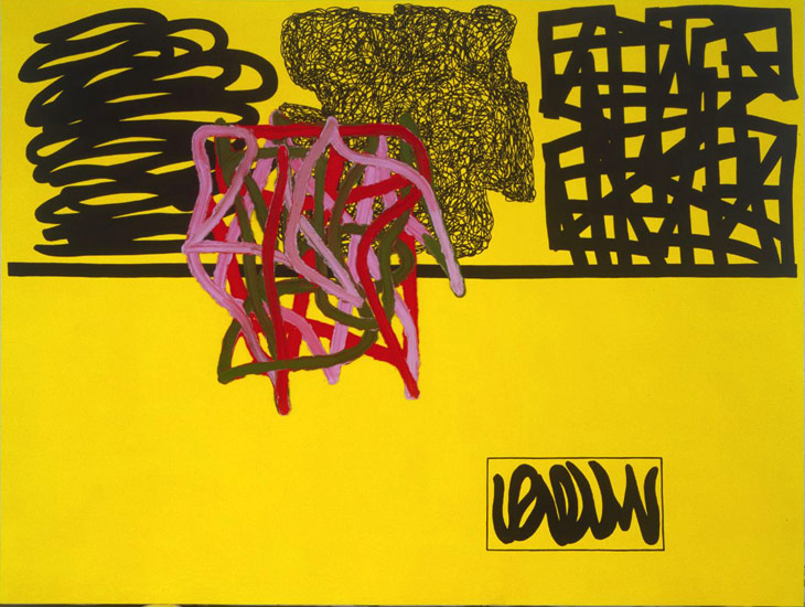 Jonathan Lasker Early Works