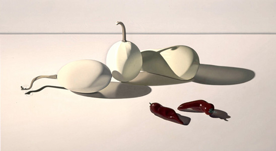 Sandra Mendelsohn Rubin: Shapes & Shadows Still Life Paintings 1994 - 2003