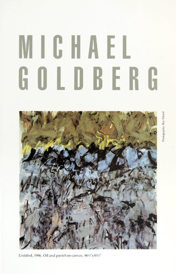 Michael Goldberg: Recent Paintings