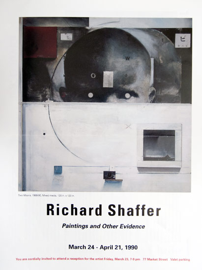 Richard Shaffer: Paintings and Other Evidence