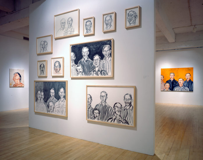 Tony Bevan: The Meeting and Other Recent Paintings